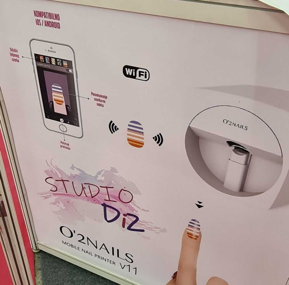 O'2 Nails printer i aplikacija omogućuju print na nokte i kod kuće ...